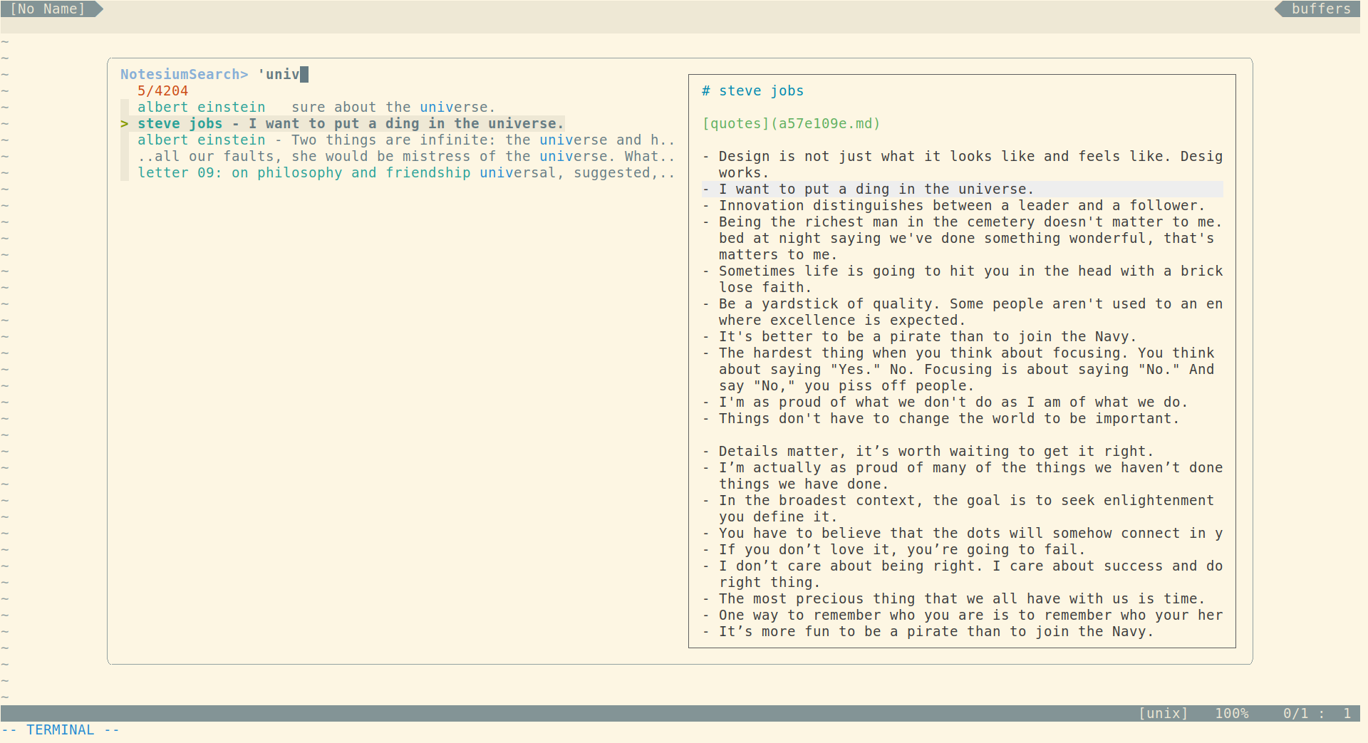 Github Alonswartznotesium Markdown Notes System With Bi Directional Links Vim Integration