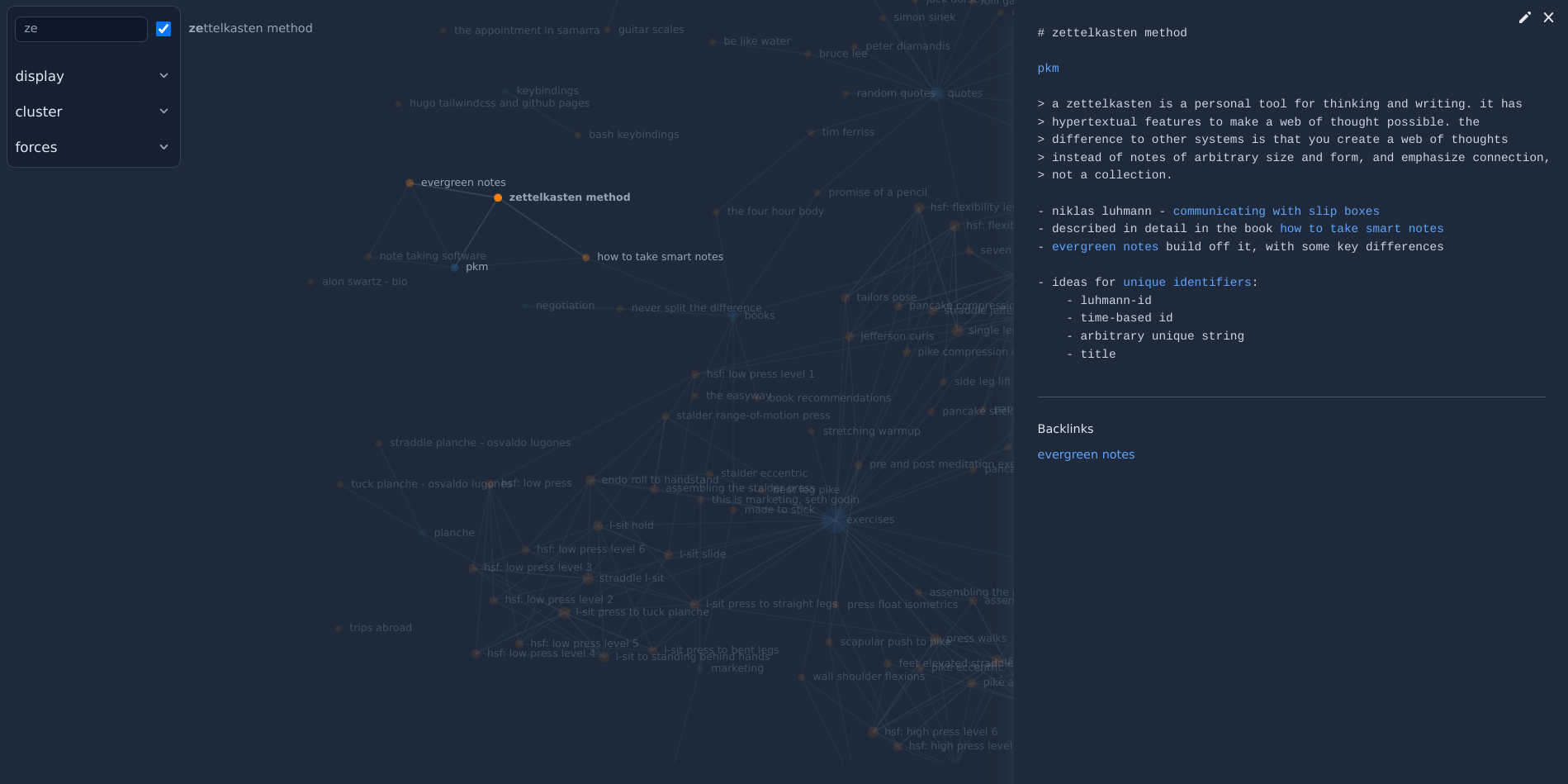 Github Alonswartznotesium Markdown Notes System With Bi Directional Links Editor Not Included