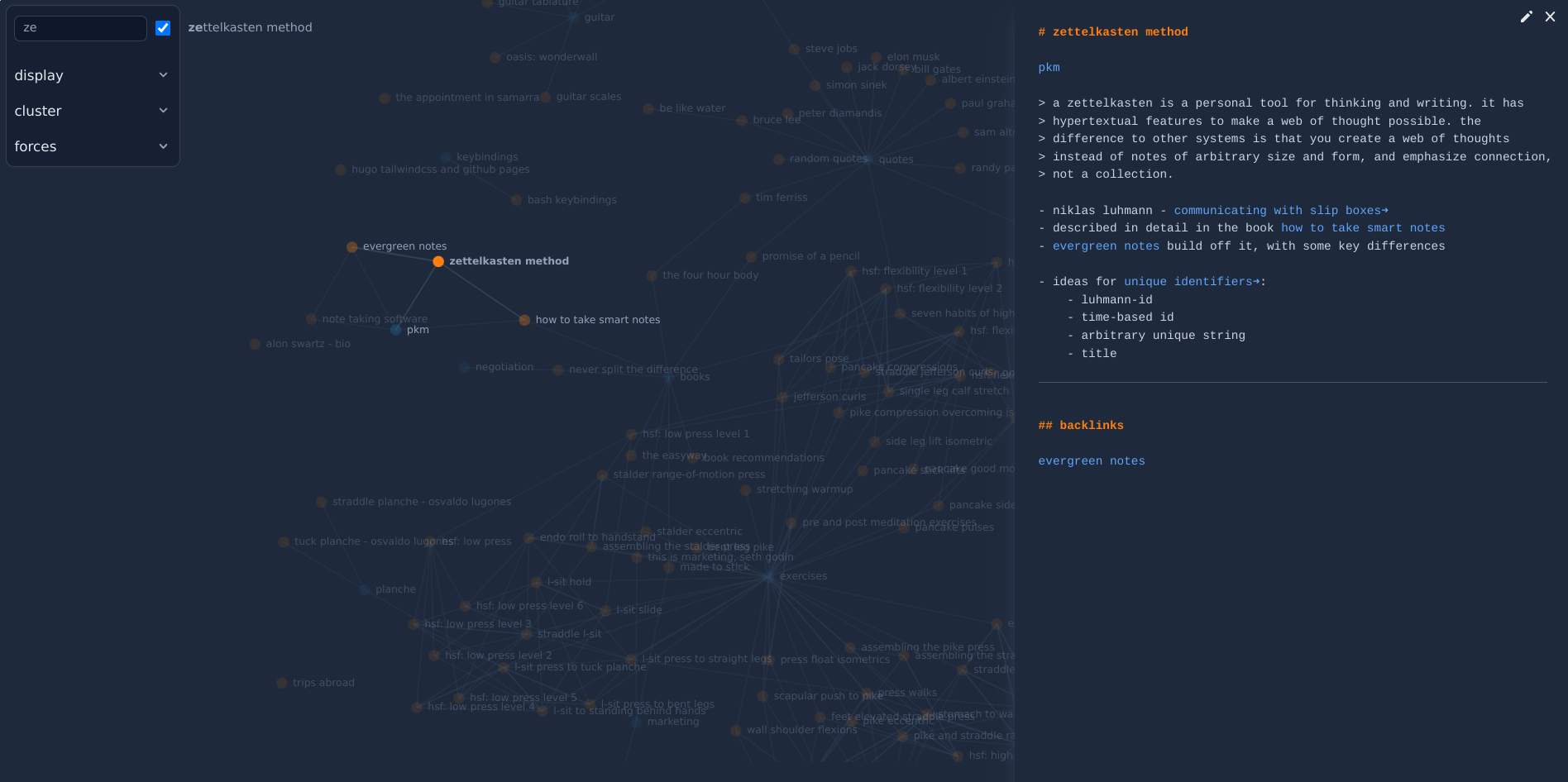 GitHub - alonswartz/notesium: Markdown notes system with bi-directional ...